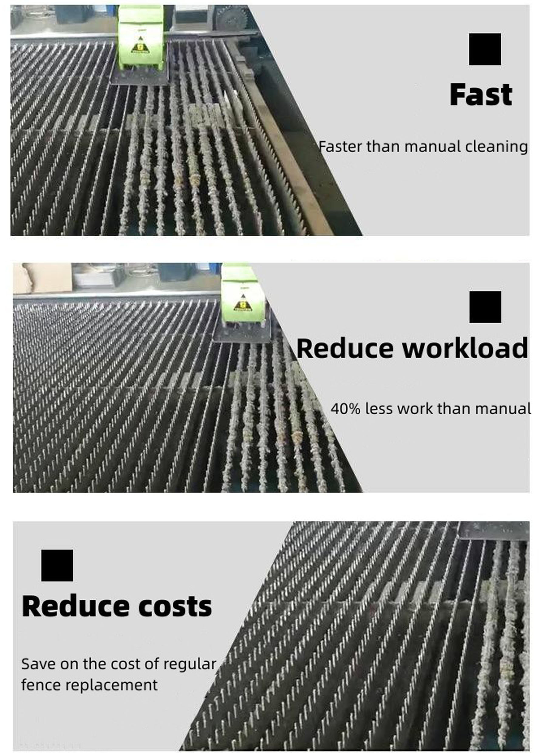 Handheld Fiber Laser Cutting Table Slat Cleaner For Slag Removal - Buy ...